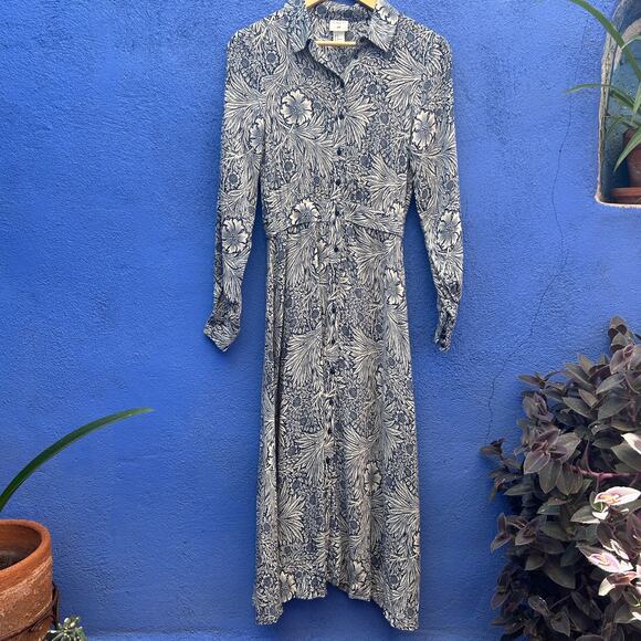 Morris & Co. | Dresses | Morris Co X Hm Retro Floral Print Maxi Dress ...